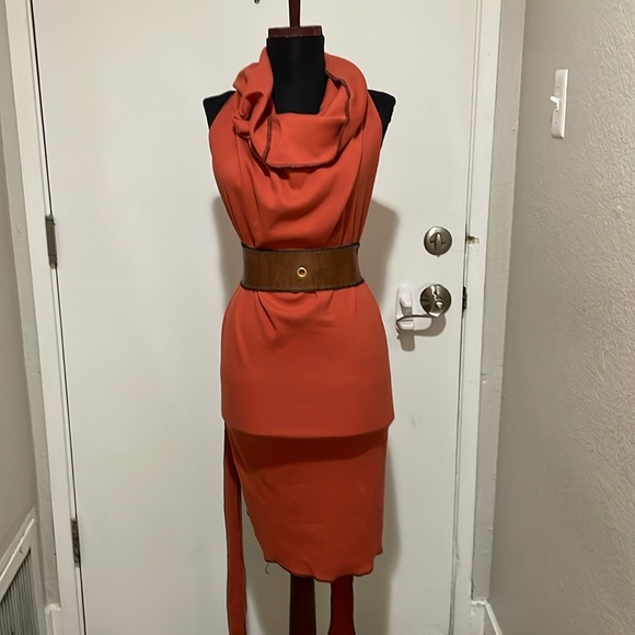 Ragdoll | Dresses | Ragdoll Cow Neck Dress | Poshmark